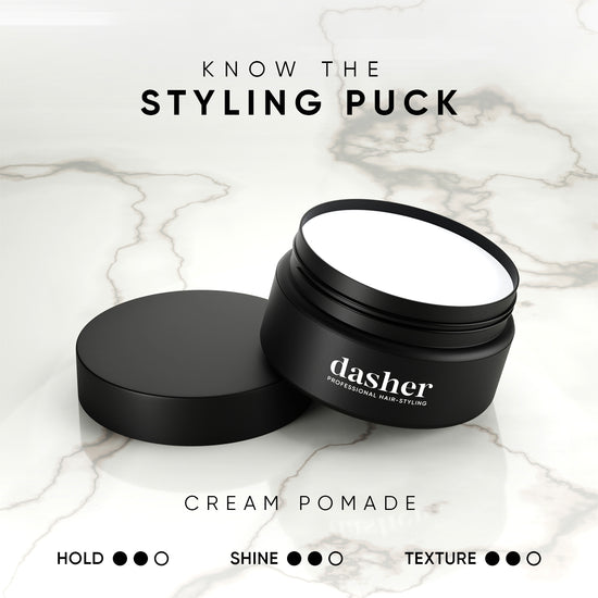 Cream Pomade | Medium Hold - Medium Shine – Dasher